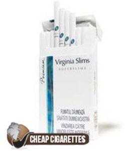 Virginia Super Slims Premium Blue | Buy Premium Light Cigarettes
